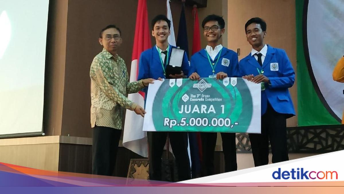 Serat Tebu Bisa Jadi Semen? Ini Terobosan Baru Tiga Mahasiswa ITS