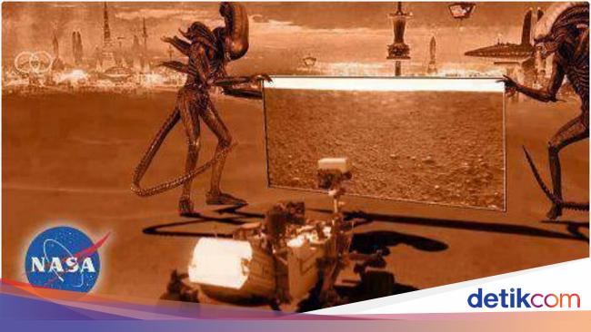 Meme Kocak Robot NASA Mendarat di Mars Didemo Alien