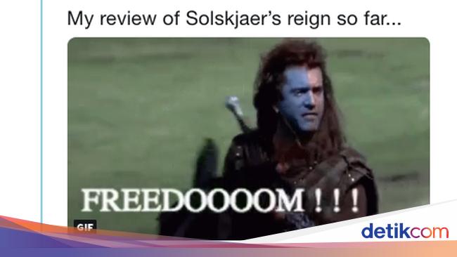 Meme-meme MU Langsung Menang Telak Bersama Solskjaer
