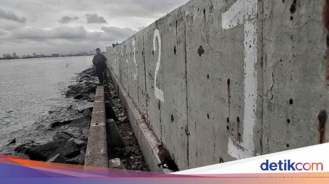 Begini Progres Proyek Tanggul Laut Raksasa yang Disinggung Jokowi
