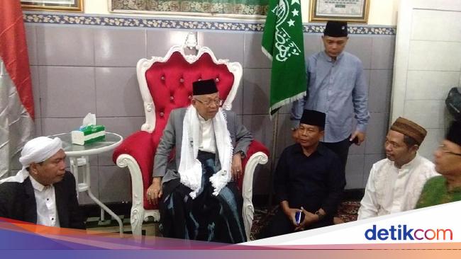 Ma'ruf Amin Kantongi Dukungan Kiai Misbah