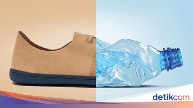 Wouw! Sepatu Keren Ini Dibuat dari 17 Botol Plastik Daur Ulang