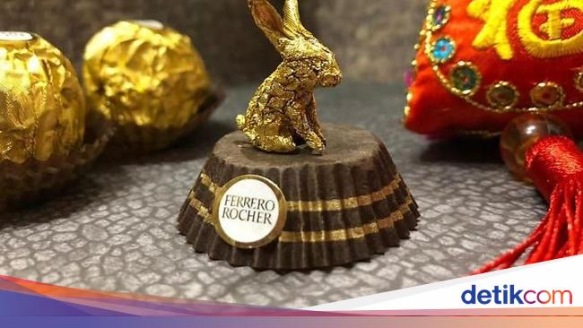 Seniman Ini Bikin Patung Pikachu hingga Kelinci dari Bungkus Ferrero Rocher
