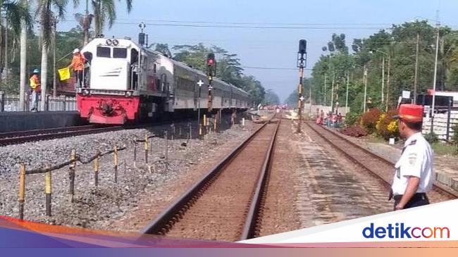 Double Track Stasiun Kroya-Purwokerto Sudah Beroperasi