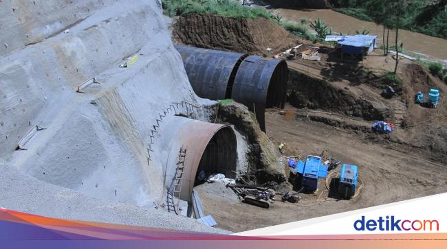 Penampakan Terkini Pembangunan Terowongan Curug Jompong