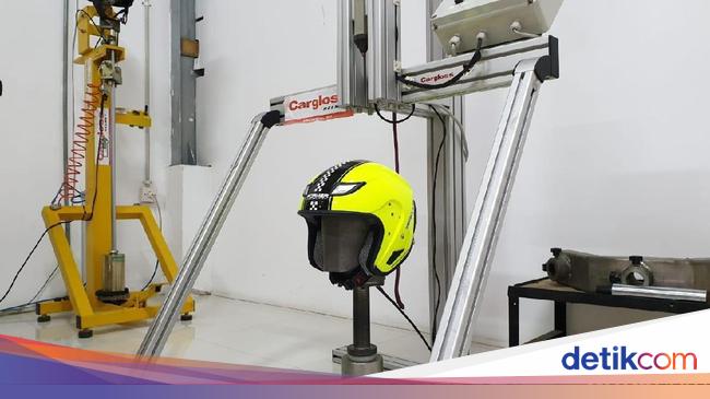 Helm Standar SNI Harus Melalui 5 Pengujian, Ini Tahapannya