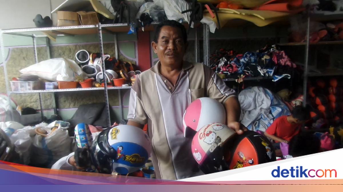 Beralih Jadi Pengusaha Helm, Petani Ini Raup Omzet Rp 500 Juta/Bulan