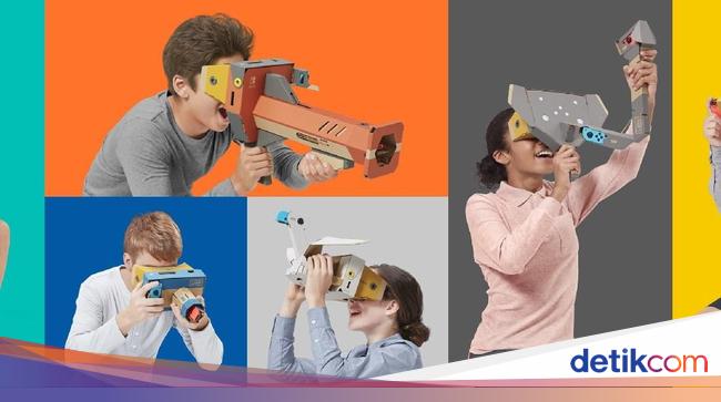 Nintendo Rilis Mainan VR untuk Switch Lewat Labo