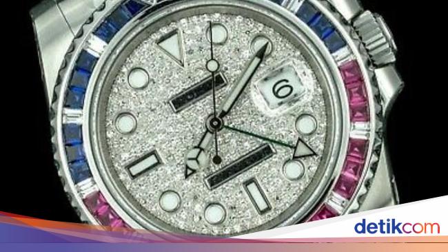 Jam Rolex KW Senilai Rp 353 Miliar Disita di Bandara