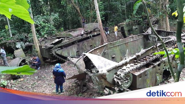 Foto: Ada Tank Perang Dunia II di Papua Barat