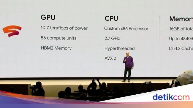 Begini Spek Server Stadia, Layanan Gaming Punya Google