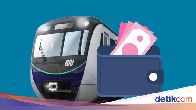 Daftar Lengkap Tarif MRT Jakarta