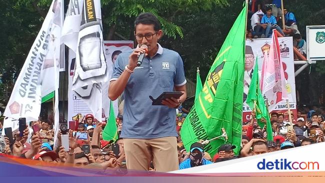 Siapa Nakal Kibarkan Bendera PPP dan PBB di Kampanye Sandi?