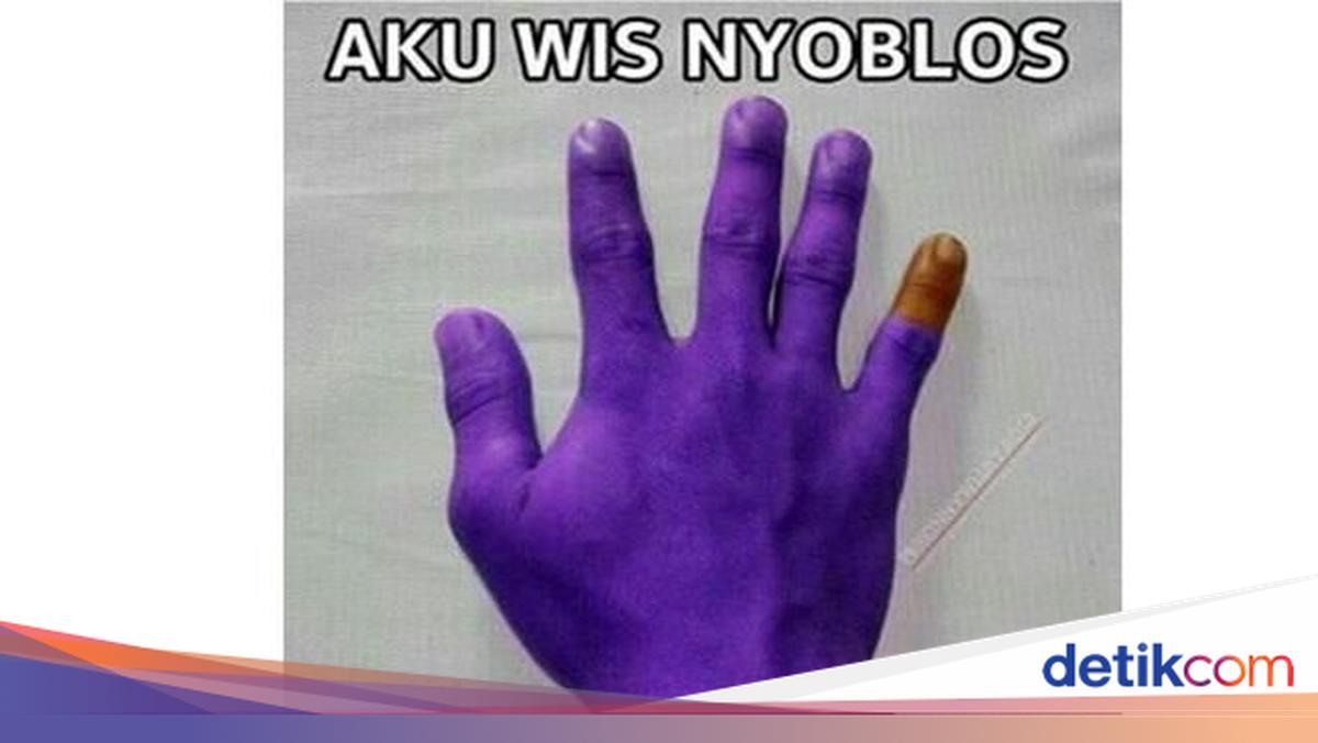 Meme Kocak Nyoblos Pilkada Diguyur Tinta