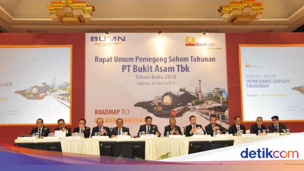 Kinerja PTBA Meningkat 12% di 2018, Laba Bersih Capai Rp 5,02 T