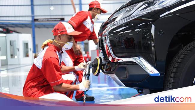 Mitsubishi Resmikan Fasilitas Perbaikan dan Pengecatan Mobil