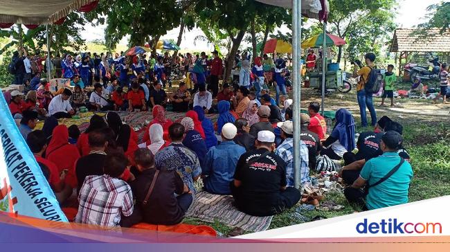 500 Polisi Nganjuk Amankan 3 Titik Aksi May Day Termasuk di Makam Marsinah