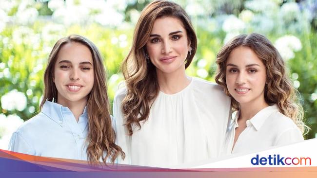 Cantiknya Awet, Istri Raja dari Tanah Arab Ini bak Kakak Adik dengan ...