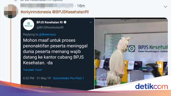 Meme Pocong Viral, BPJS Jelaskan Penonaktifan Peserta yang Meninggal