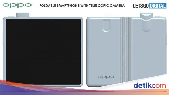 Penampakan Kamera Pop-up di Ponsel Layar Lipat Oppo