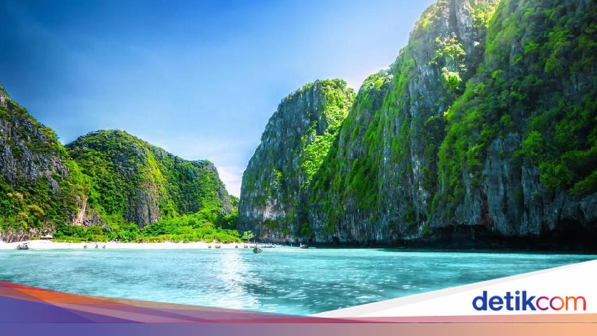 Berenang di Area Terlarang Maya Bay, Turis Prancis Didenda