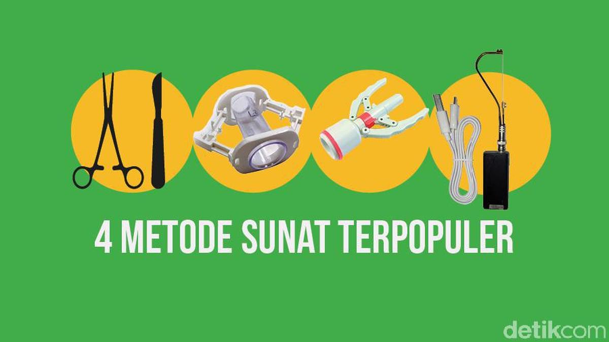 Plus Minus Berbagai Metode Sunat, Laser hingga Klem