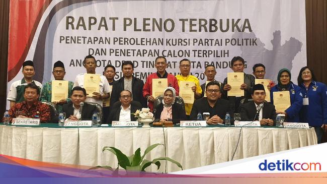 Ini 50 Nama Anggota DPRD Kota Bandung Terpilih Periode 2019-2024