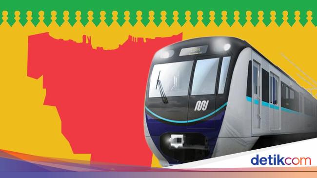 Ini Peta Rute Masa Depan MRT Jakarta