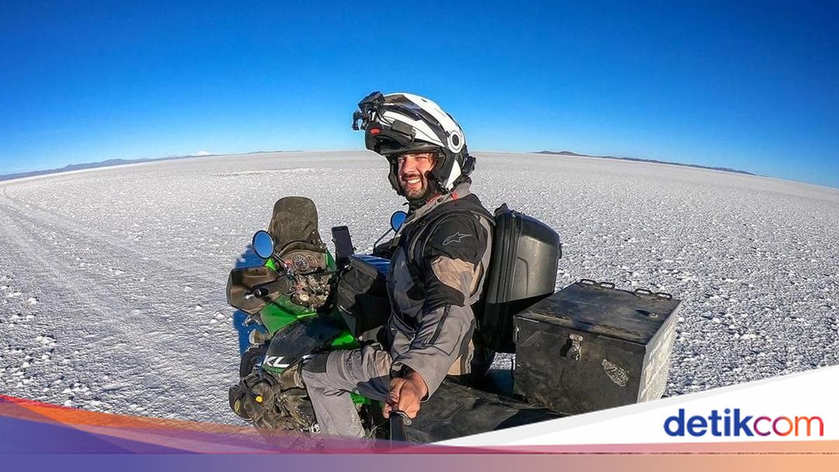 Alex Chacon, Penjelajah Dunia di Atas Motor