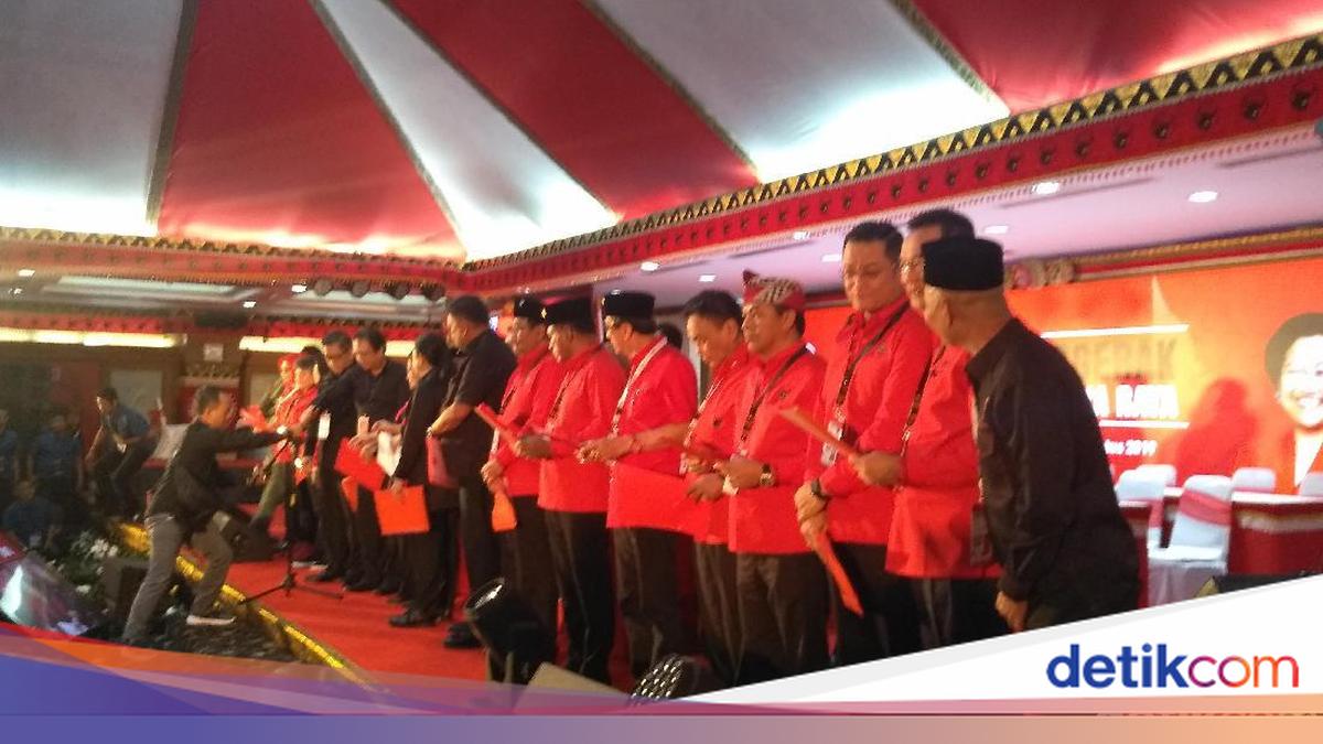 Dilantik Megawati, Ini Struktur DPP PDIP 2019-2024