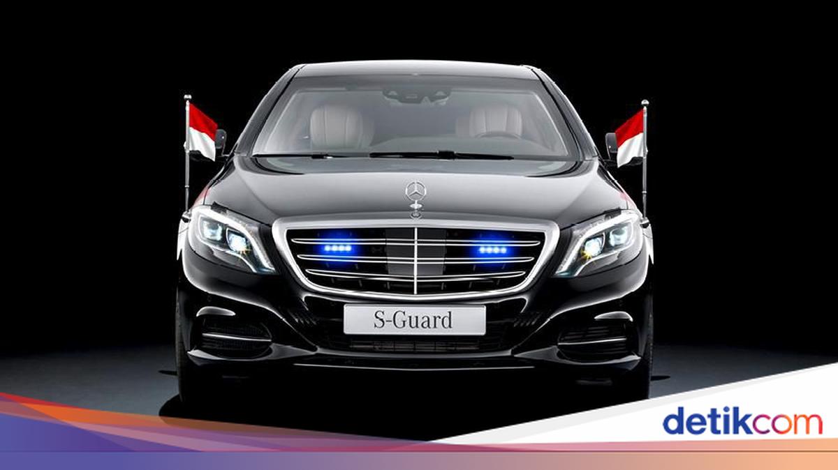 Mobil Mercy Baru Belum Temani Jokowi usai Pelantikan