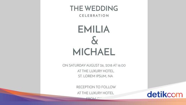 9 Contoh Undangan Pernikahan Digital dan Template Membuatnya