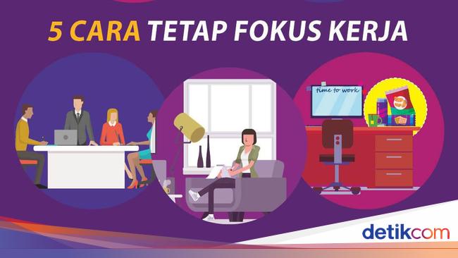 5 Cara Tetap Fokus di Lingkungan Kerja yang Sibuk