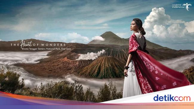 Liburannya Laras Sekar, Model Indonesia di Iklan Make Up Kim Kardashian