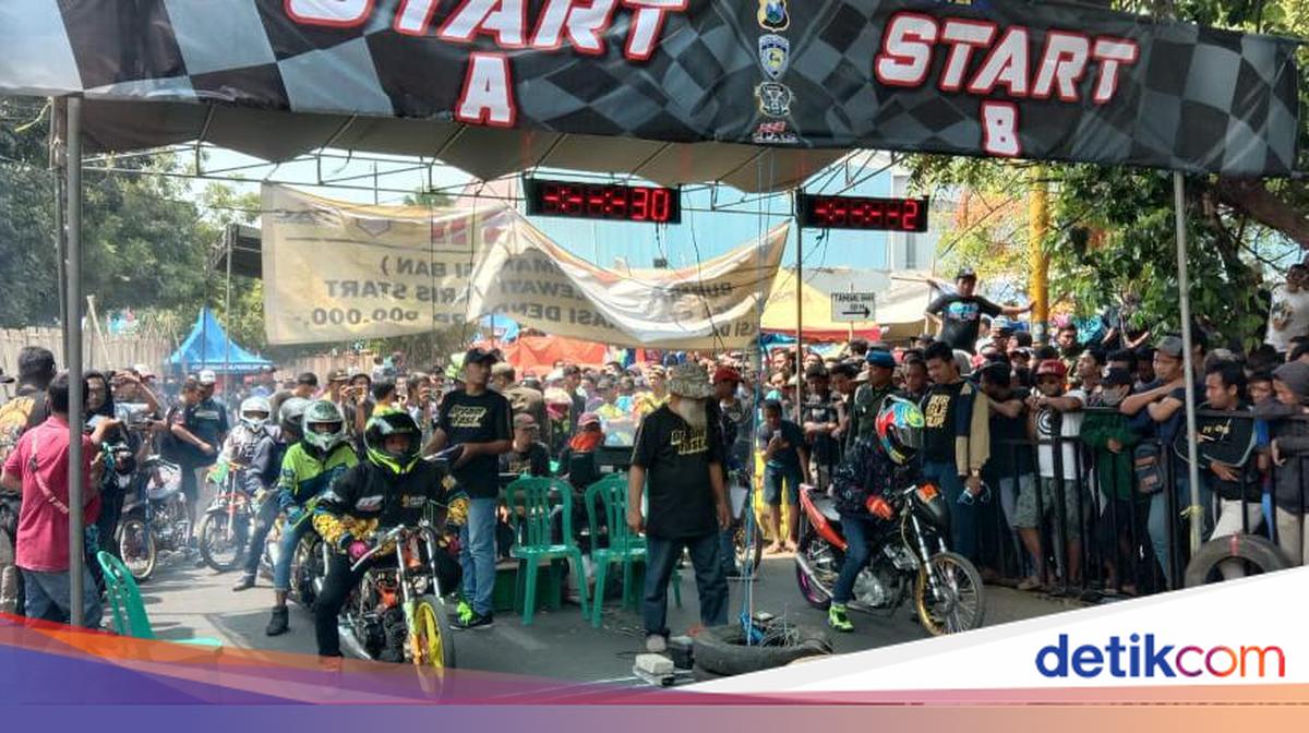 Tekan Balap Liar, Drag Bike Digeber di Probolinggo