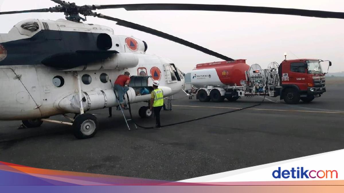 Pertamina Operasikan Refueller Avtur untuk Pasok Helikopter BNPB