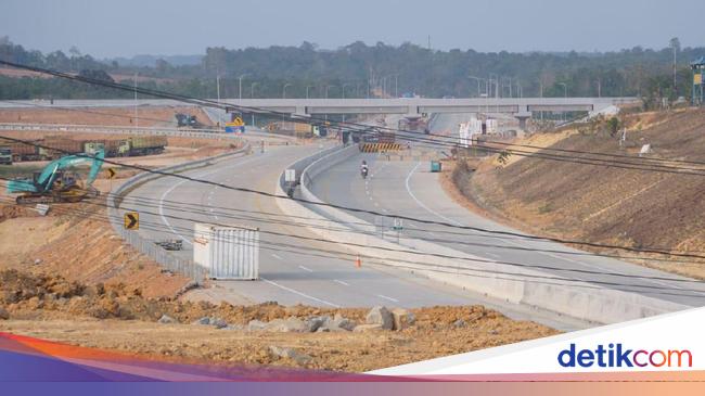 Penampakan Jalan Tol Pertama di Calon Ibu Kota RI