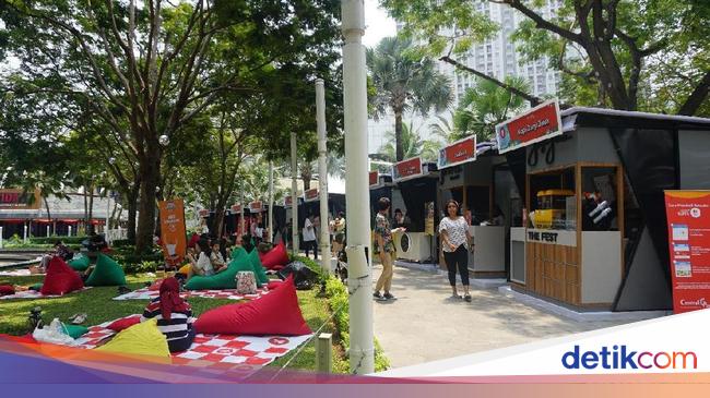 Serunya Cicip Makanan Kekinian Sambil Piknik di Festival Ini