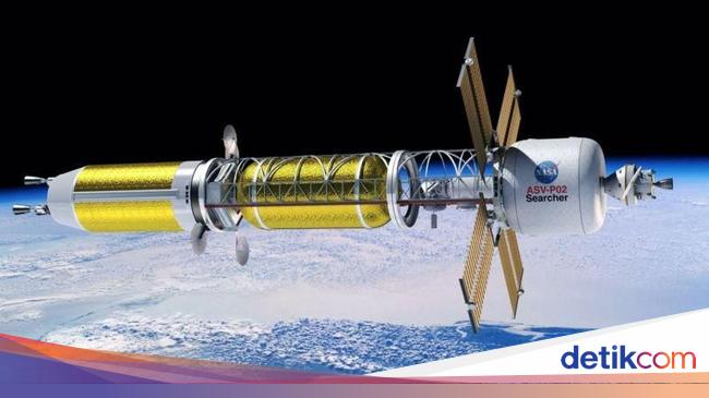 NASA Siapkan Roket Tenaga Nuklir ke Bulan dan Mars