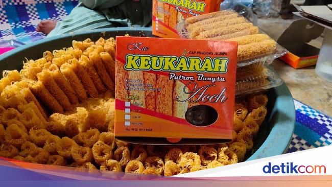 Kres! Garingnya Kue 'Sarang Burung' Keukarah Aceh yang Bikin Nagih