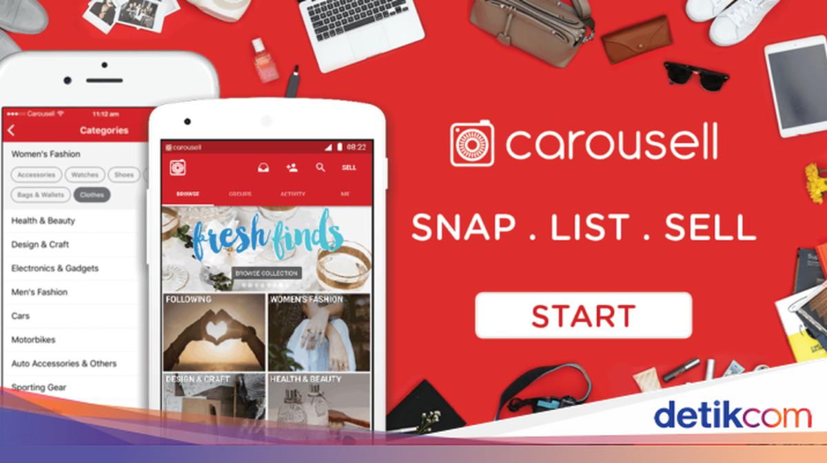 Tentang Carousell, Cara Login hingga Tips Berjualan
