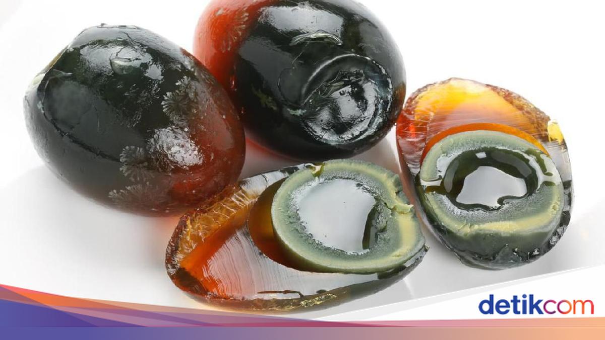 Uniknya Telur Pitan, Telur Hitam Seribu Tahun Asal China