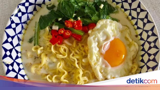 Pagi Ini Enaknya Bikin Milky Mie Instan yang Gurih Bergizi