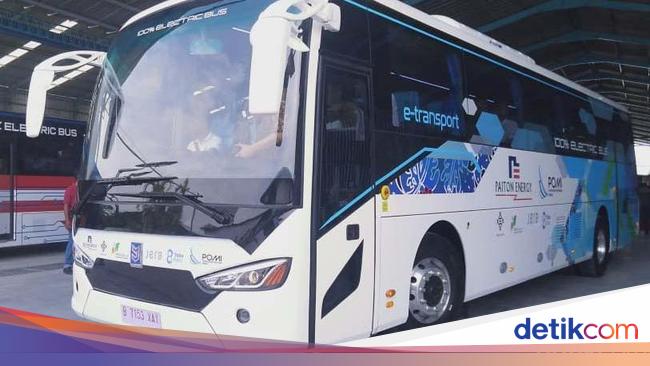 Bus Listrik Pertama Made In Indonesia Diproduksi di Demak