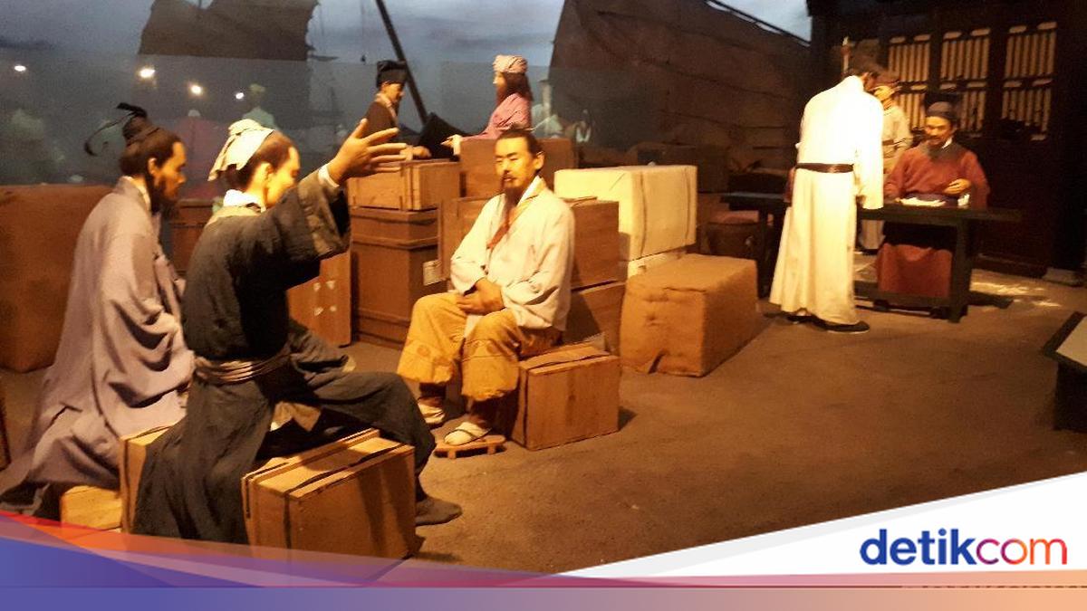 Belajar Sejarah Peradaban China di Bangunan Unik Nan Modern Ningbo Museum