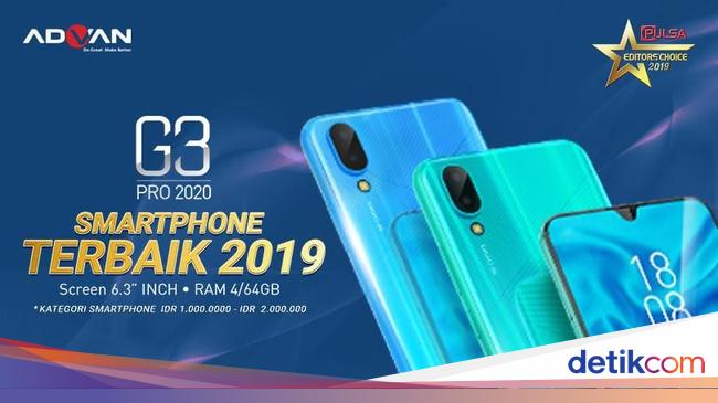 Advan G3 Pro Sabet Penghargaan Smartphone di Bawah Rp 2 Juta Terbaik