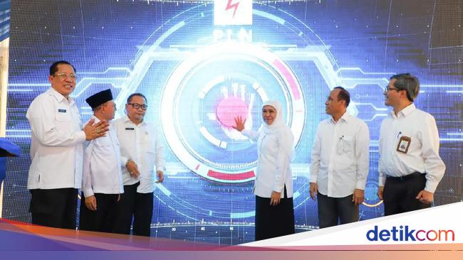 PLTD Diresmikan, Pulau Raas Sumenep Makin Terang Benderang