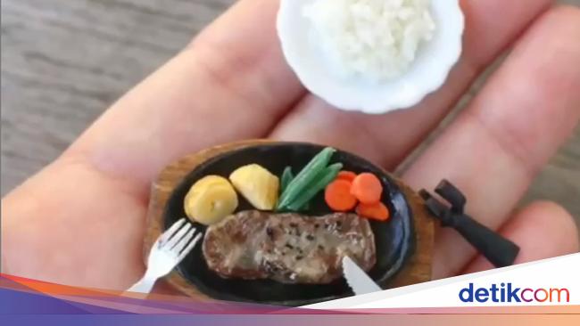 Gemas! Bentuk Makanan Ini Berbentuk Miniatur Mini