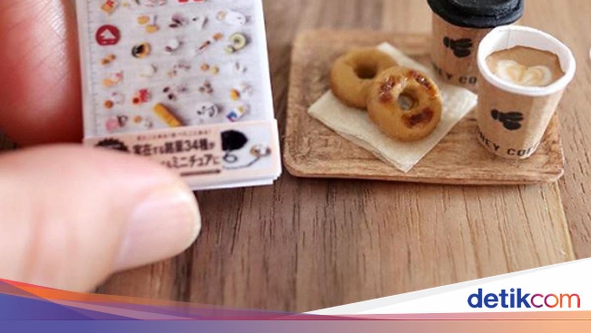 Gemas! Bentuk Makanan Ini Berbentuk Miniatur Mini