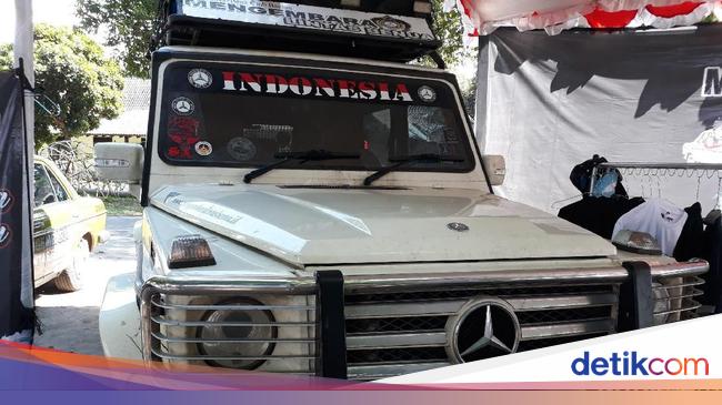 Hebat! Mercy Tua Ini Keliling 49 Negara Demi Kenalkan Indonesia